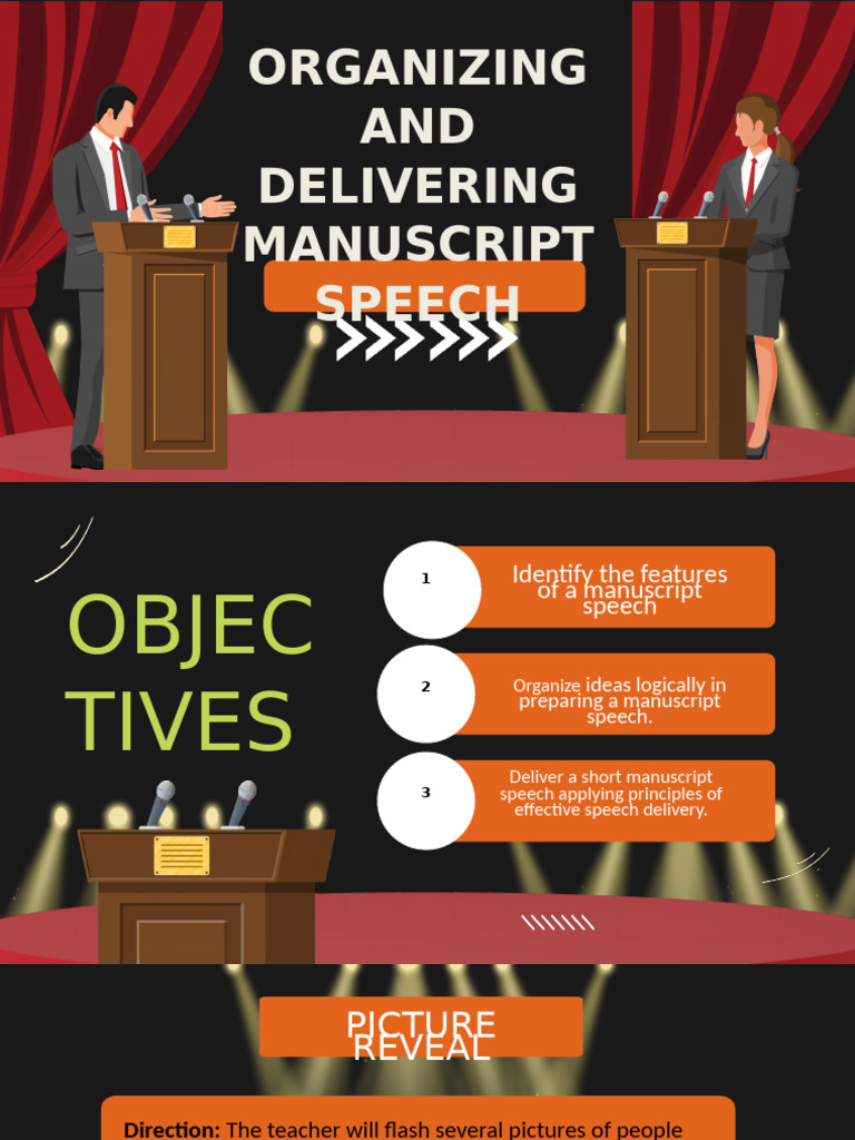 Final PPT Manuscript Speech | PDF | Speech | Nonverbal Communication