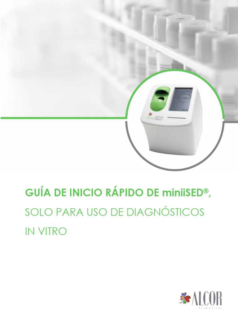 Guía Rápida miniiSED para Diagnósticos | PDF