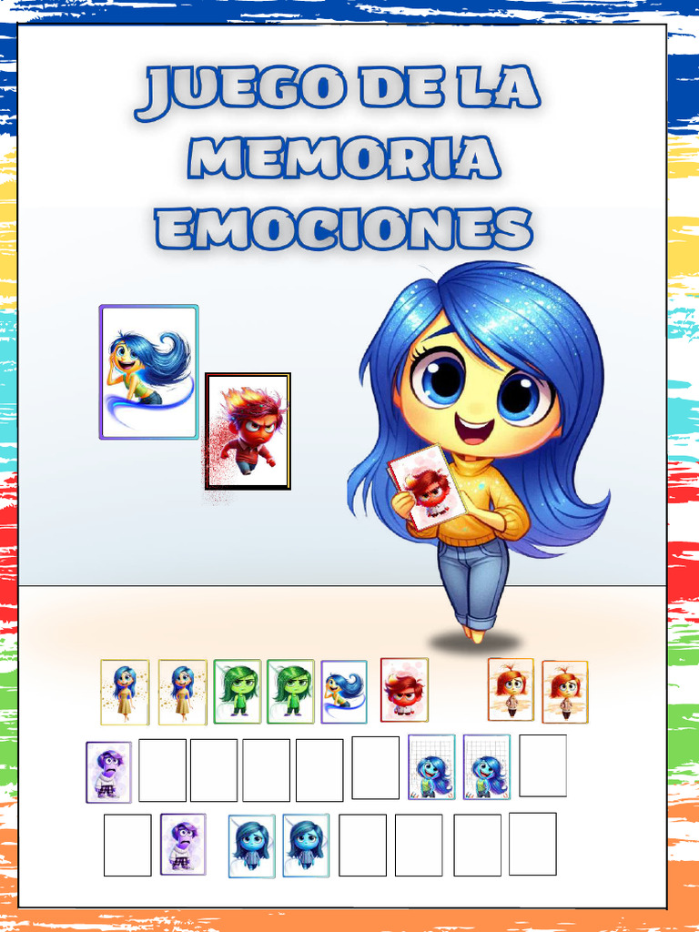 01.juego de La Memoria Emociones | PDF