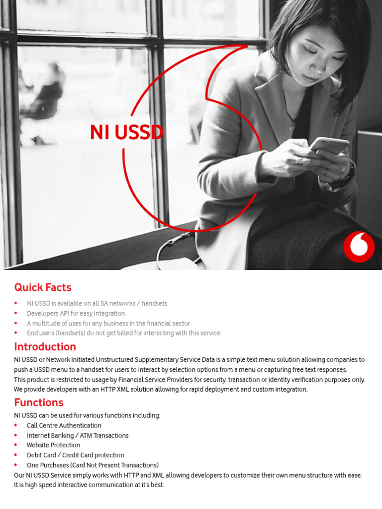 Ni Ussd | PDF | Service Industries | Computing