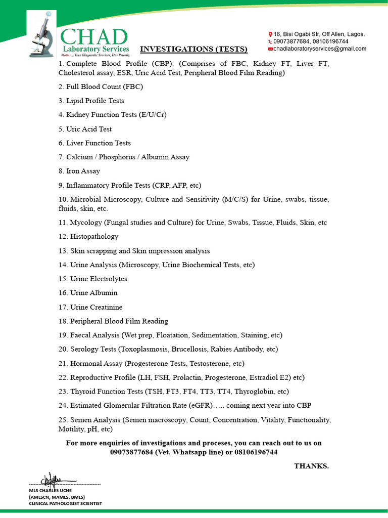 Chad Investigations For Vterinarians | PDF | Kidney | Urine