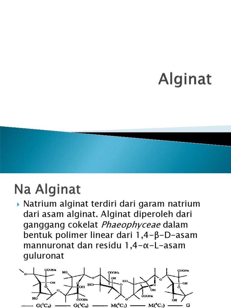 Alginat | PDF