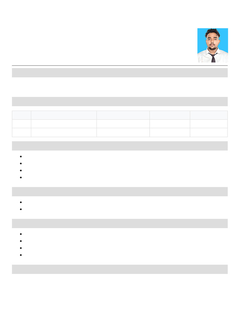Resume: Imran Siddique | PDF