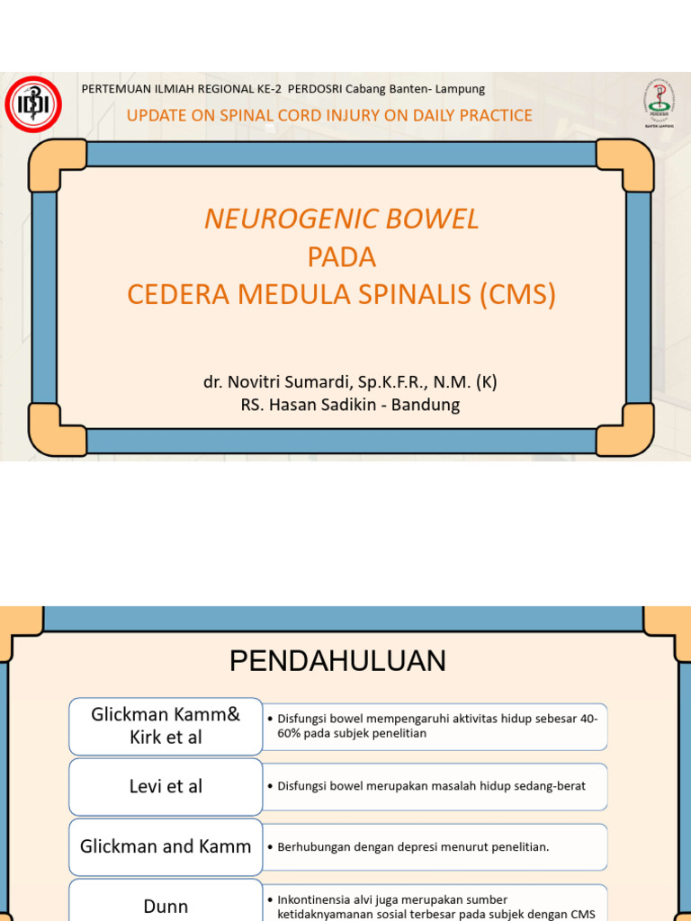 Neurogenic Bowel | PDF