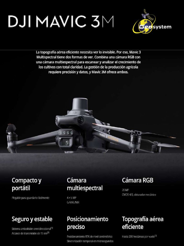 Brochure Mavic 3 Multiespectral | PDF