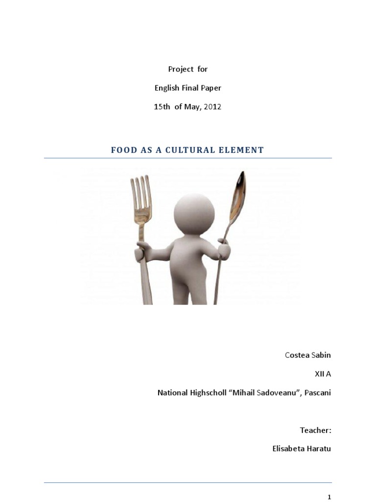 Atestat Engleza Costea Sabin | PDF | Cantonese Cuisine | Curry