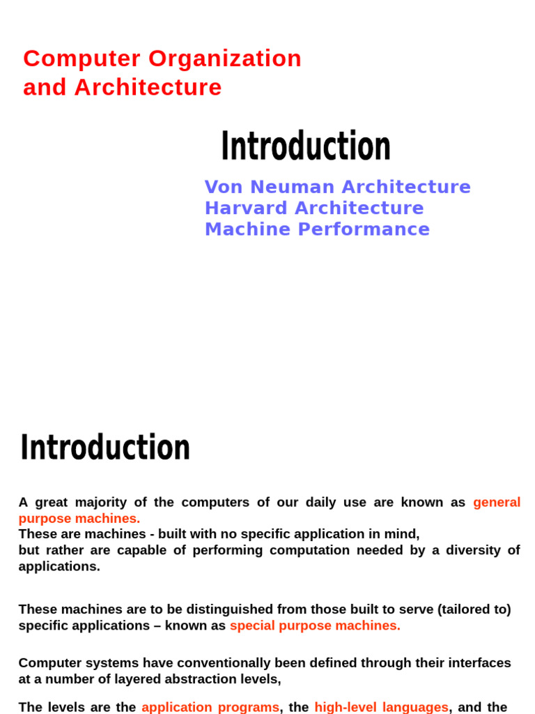 Computer Architecture: Von Neumann vs Harvard | PDF | Central ...