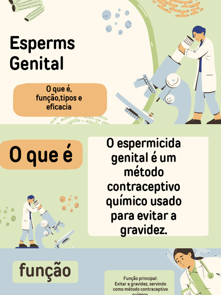 Espermicida: Tipos, Função e Eficácia | PDF
