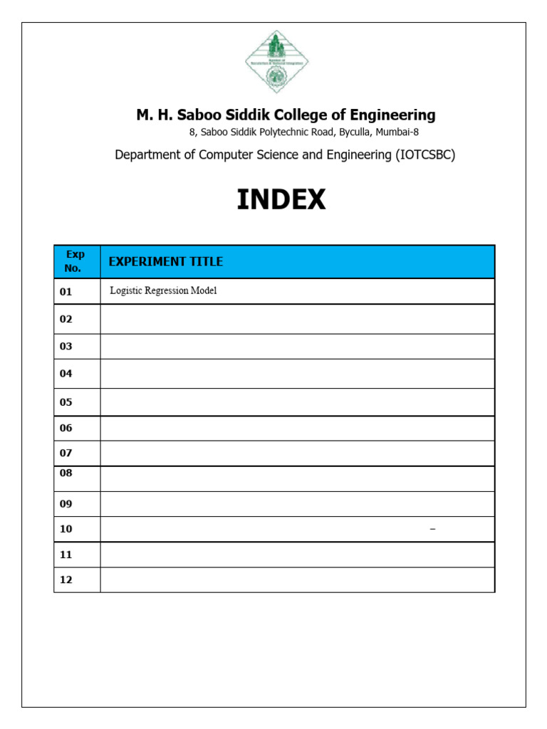 Machine Learning and Blockchain Lab Manual For CS: Experiments, Code ...