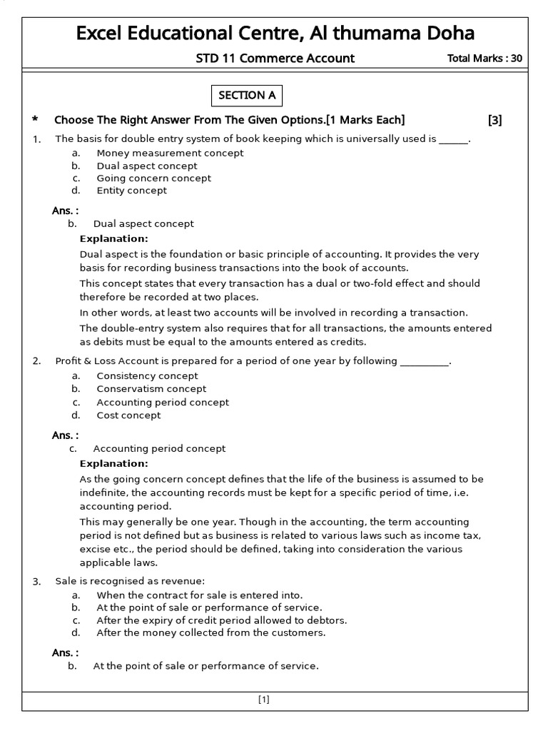 11 - Theory Base of Accounting - Solution | PDF | Debits And Credits ...
