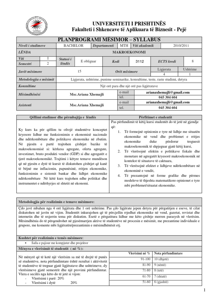 Makroekonomia | PDF