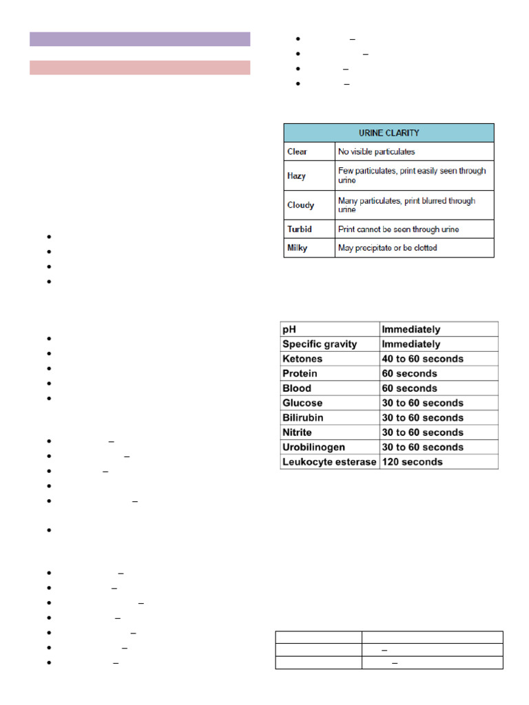 Urinalysis and Stool Examination Guide | PDF | Urine | Urology