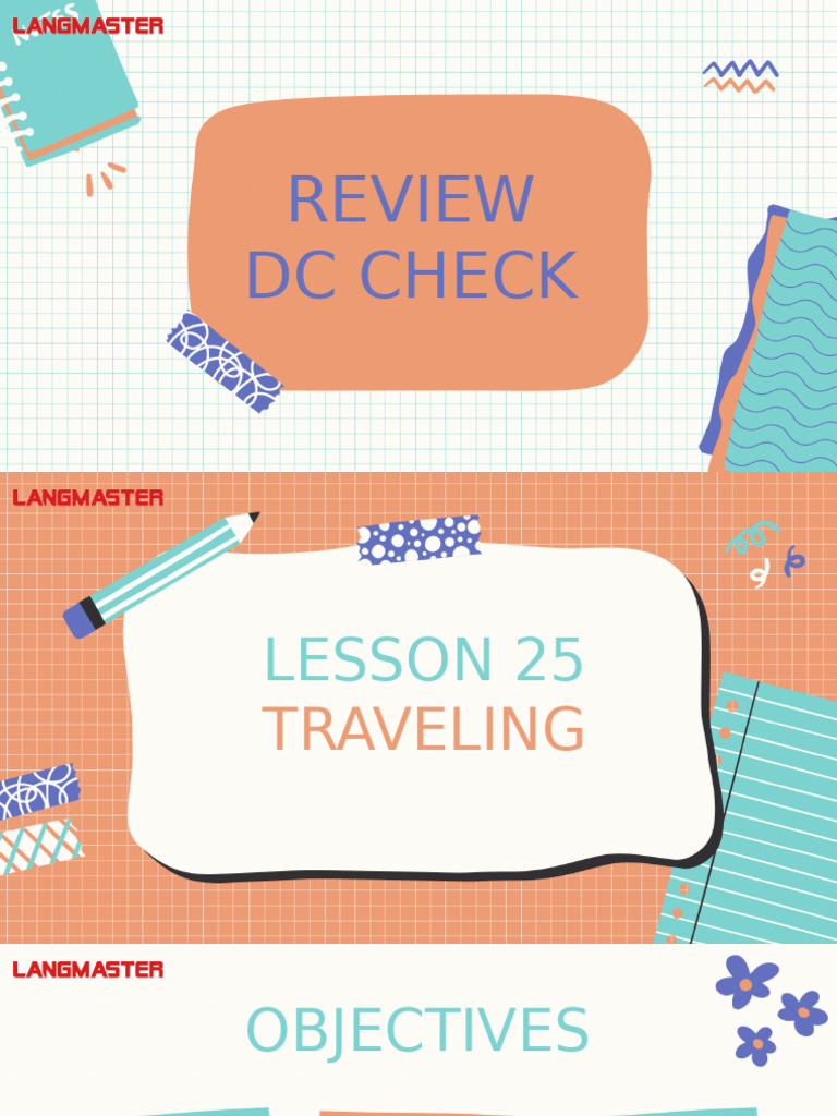 (LMC) Level 1 - Lesson 25 | PDF | Morphology | Languages