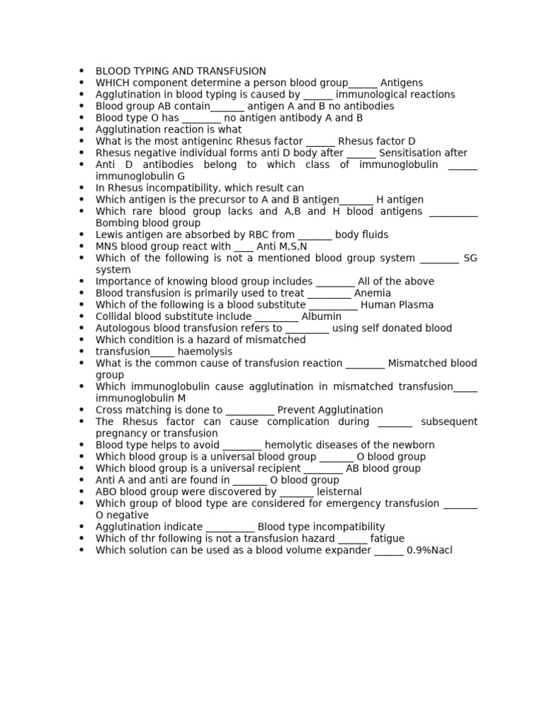 Blood Typing by Ogbemudia | PDF
