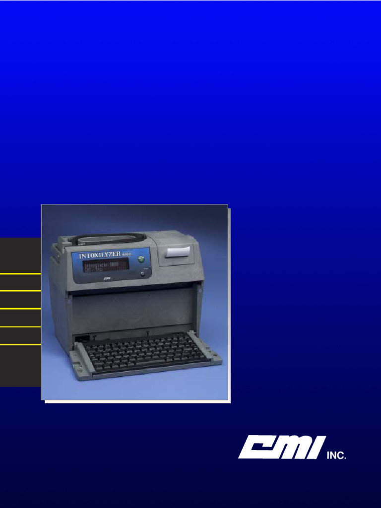 Intoxilyzer 8000 Brochure | PDF | Computer Engineering | Computer Science