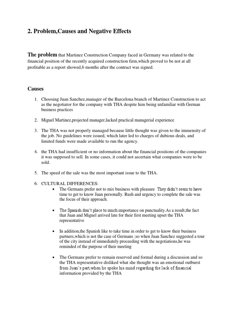 2 Problem, Causes and Neg Effects | PDF