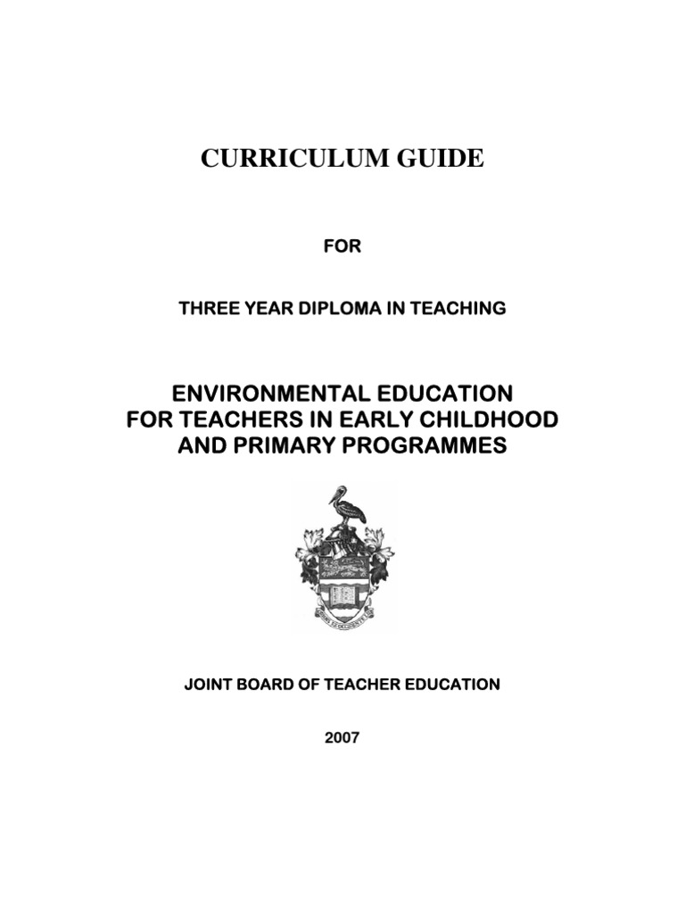 Environmental Education For Teachers of Primary Schools - 2 | PDF ...