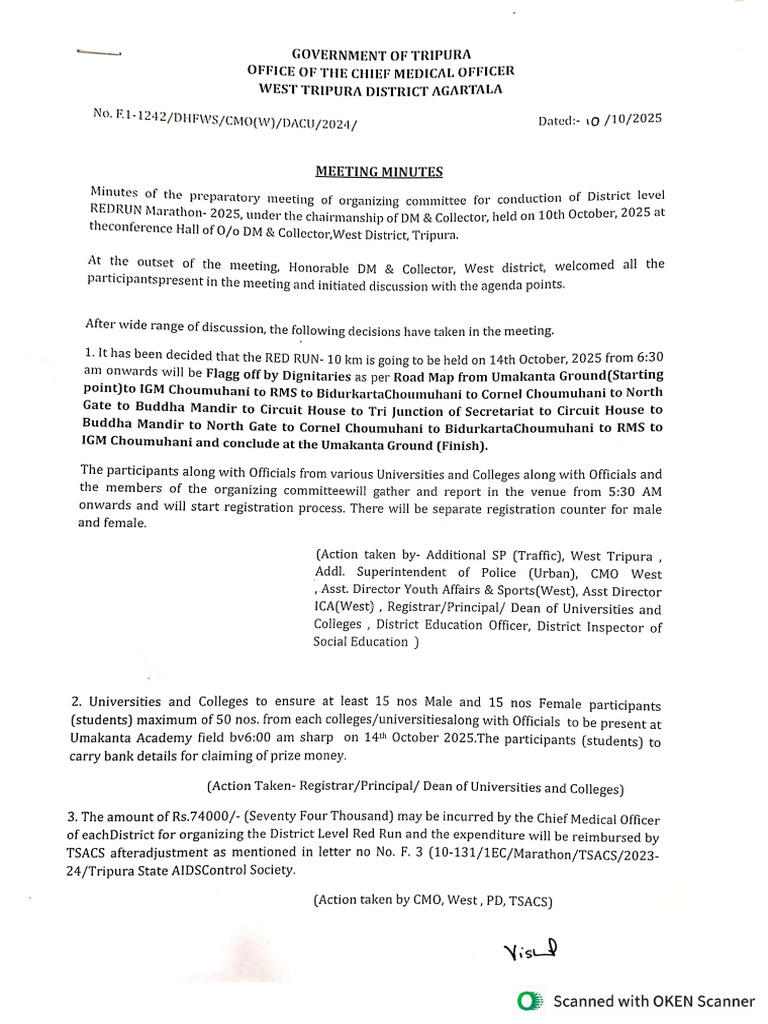 DM Meeting Minutes | PDF