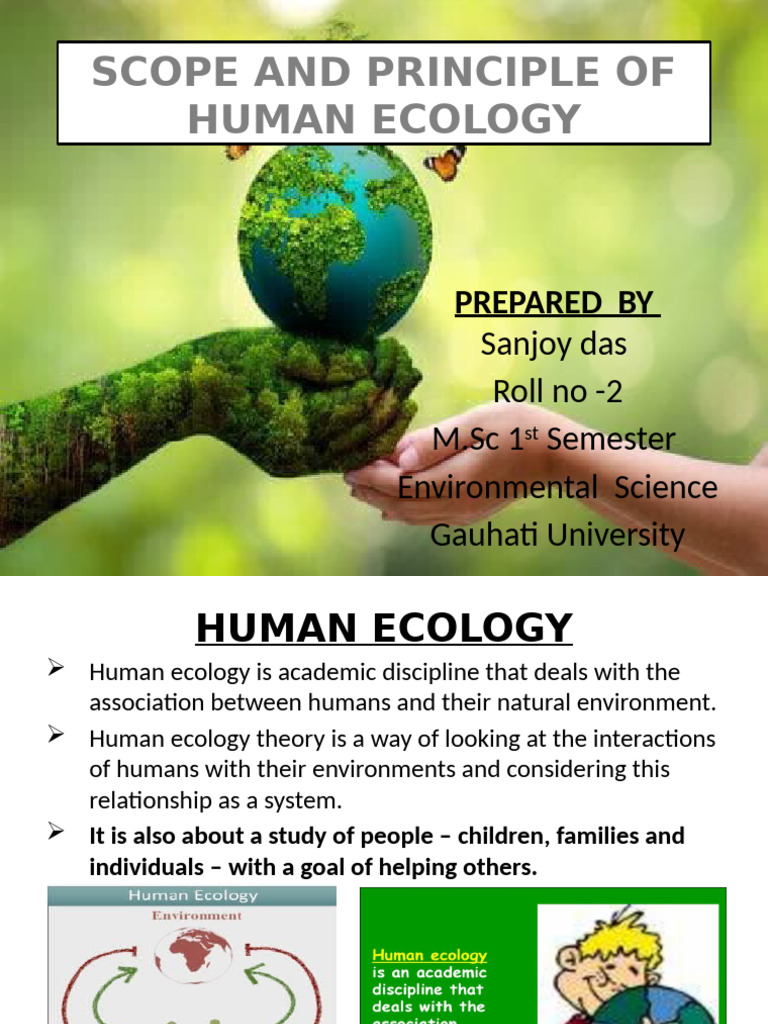 Understanding Human Ecology Principles | PDF | Ecology | Natural ...