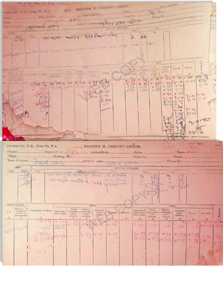 Old Register 2 | PDF
