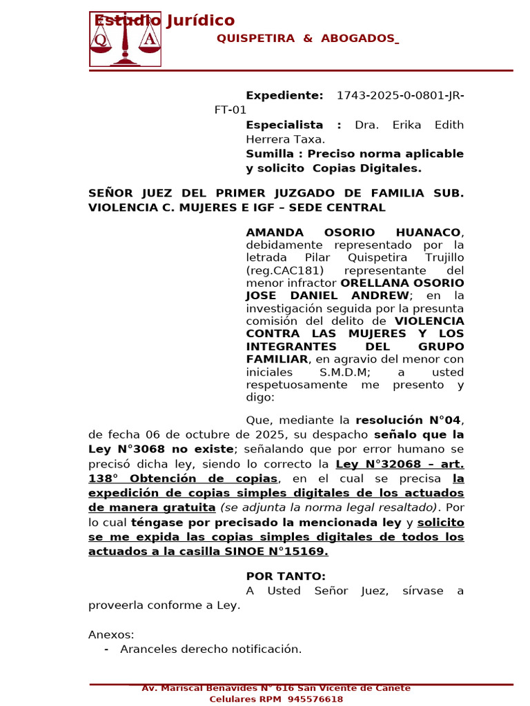 Amanda Osorio Huanaco | PDF