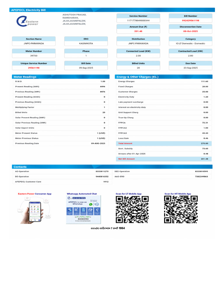 Ebill | PDF