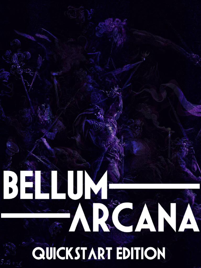 Bellum Arcana QuickStart | PDF | Role Playing Games | Tabletop Role ...
