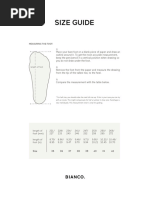 Bata Shoe Size Chart Overview | PDF | Sports & Recreation | Home & Garden