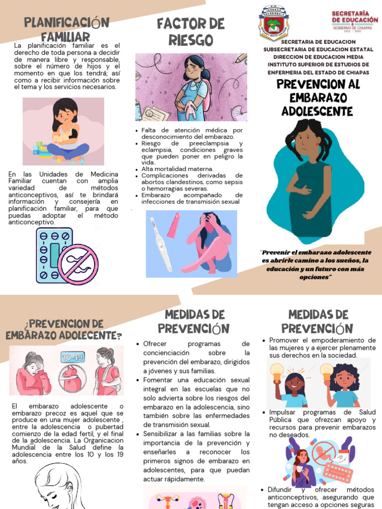 Prevencion Al Embarazo 22222 | PDF | Control de la natalidad | El embarazo