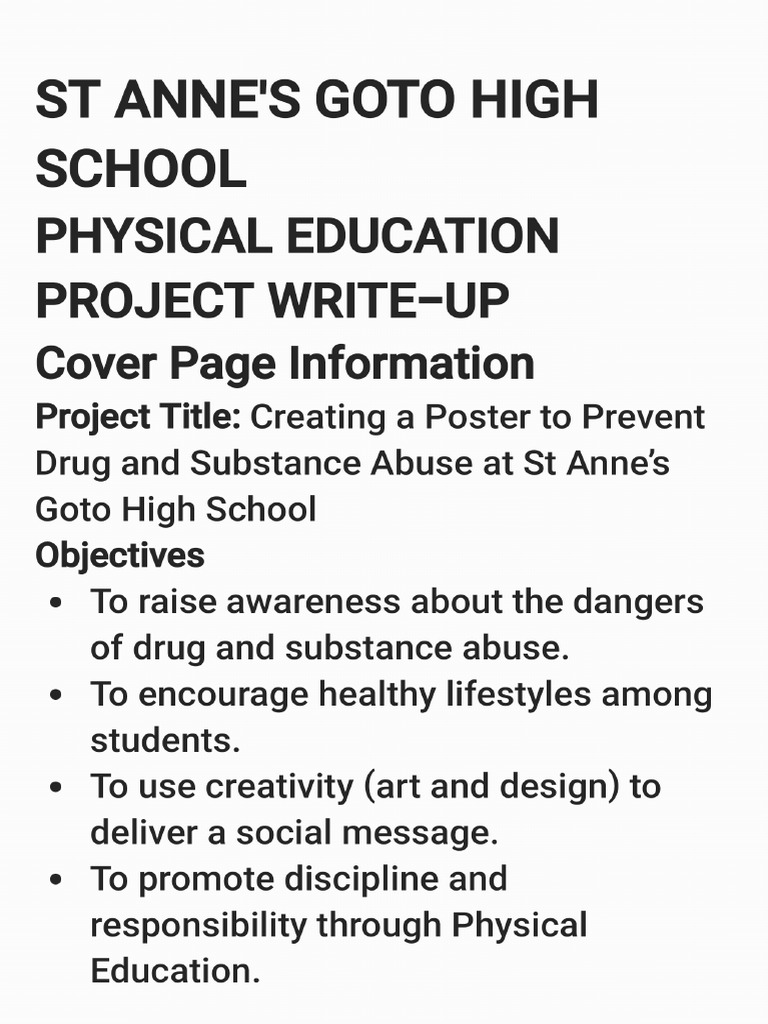 Physical Education Project | PDF