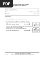 2024 JCE Science Paper 2 Exam | PDF | Force | Gases