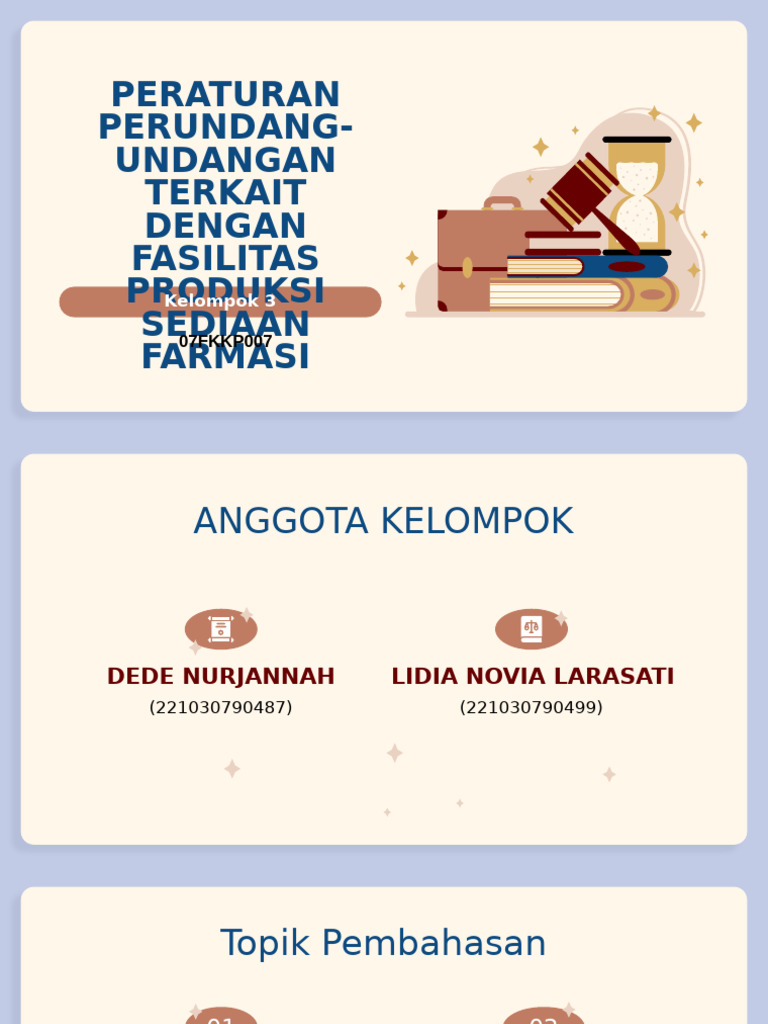 Regulasi Fasilitas Produksi Farmasi | PDF