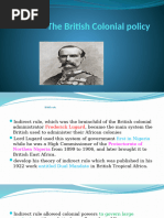 Colonial Administration Systems in Africa | PDF | Rhodesia