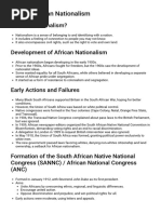 Civil Resistance in South Africa: 1970s-80s | PDF | Apartheid | African ...