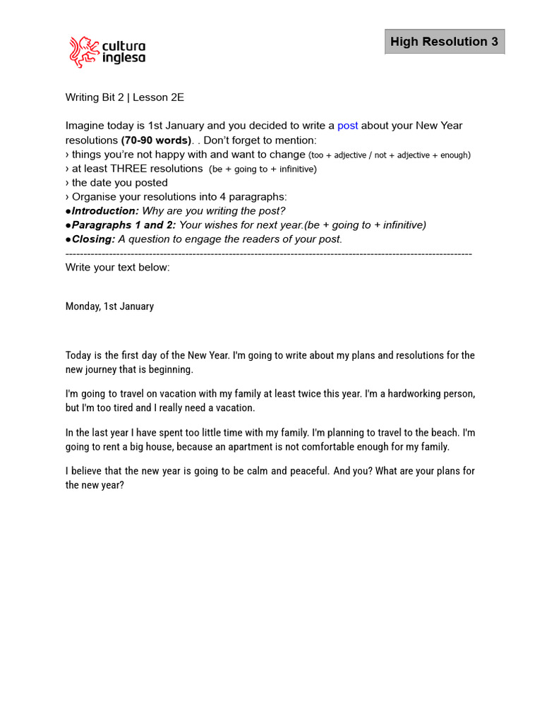 Writing Bit 2 Entregue | PDF