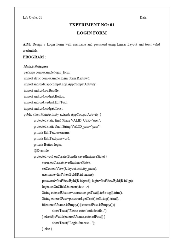 Cycle (1 2) | PDF | Android (Operating System) | Software