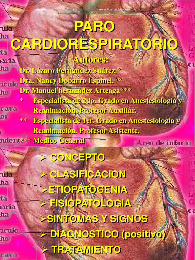 paro-cardiorespiratorio-090108 | Reanimación cardiopulmonar | Arritmia ...