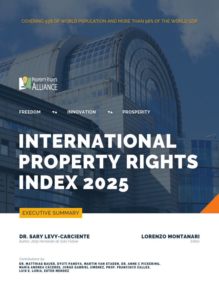 International Property Rights Index 2025 | PDF | Property | Economies