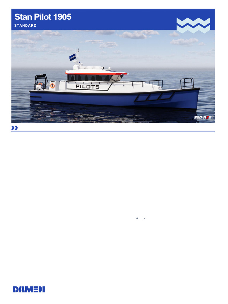 Stan Pilot 1905 Specifications Overview | PDF | Ships | Shipping