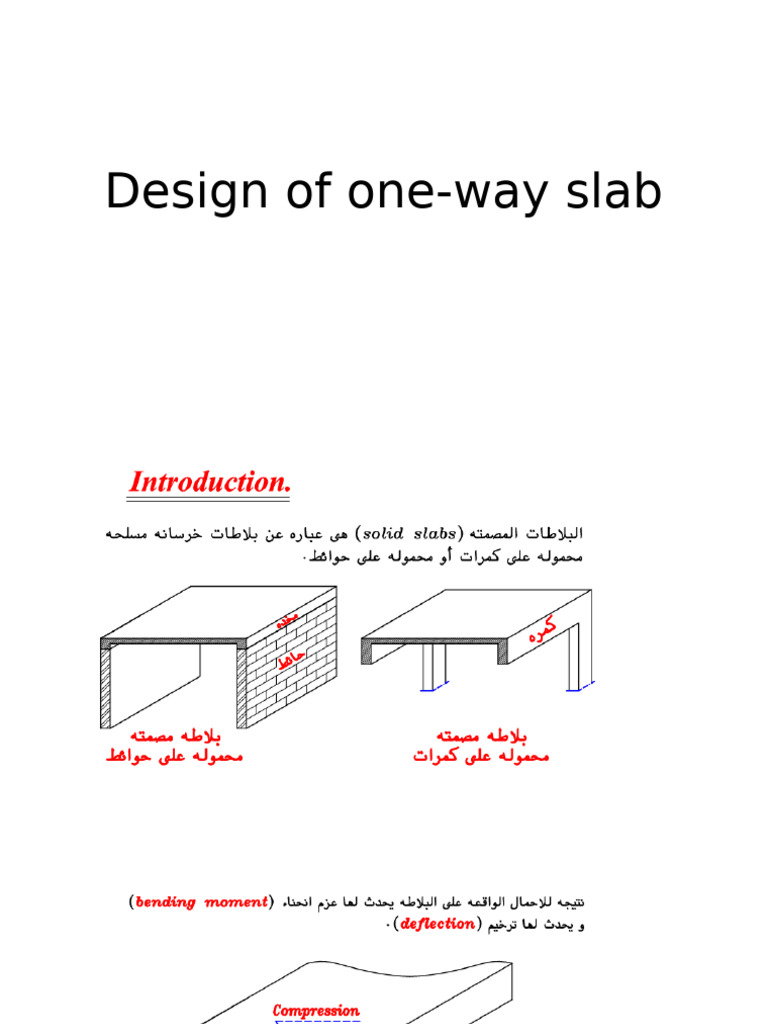 Design of One-Way Slab-1 | PDF