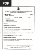 Zimsec A Level Chemistry Topics | PDF | Chemical Reactions | Chemistry