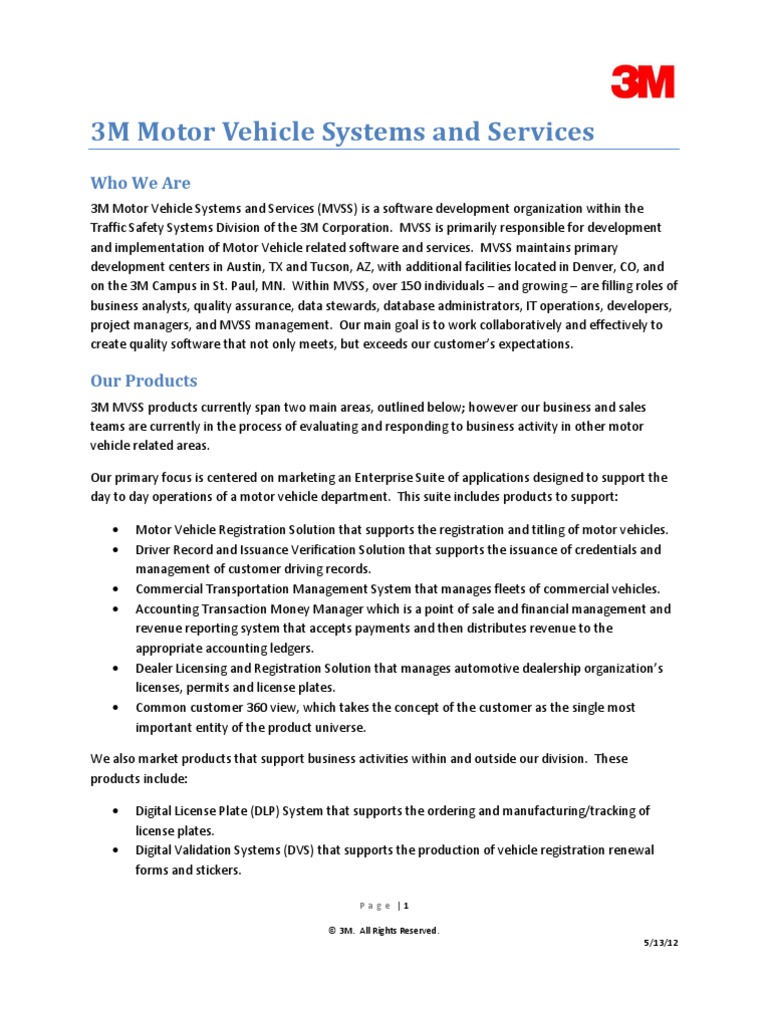 3M Technical Introduction To MVSS | PDF | Microsoft Visual Studio | Software Development