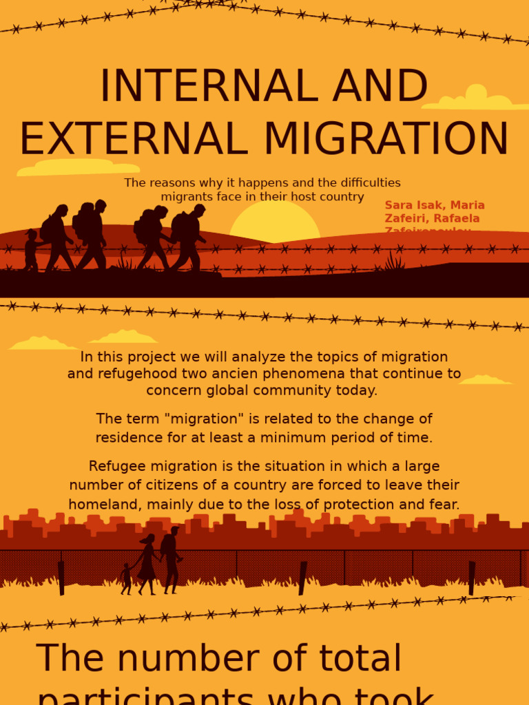 English Project For Imigrants and Refugees | PDF | Human Migration ...