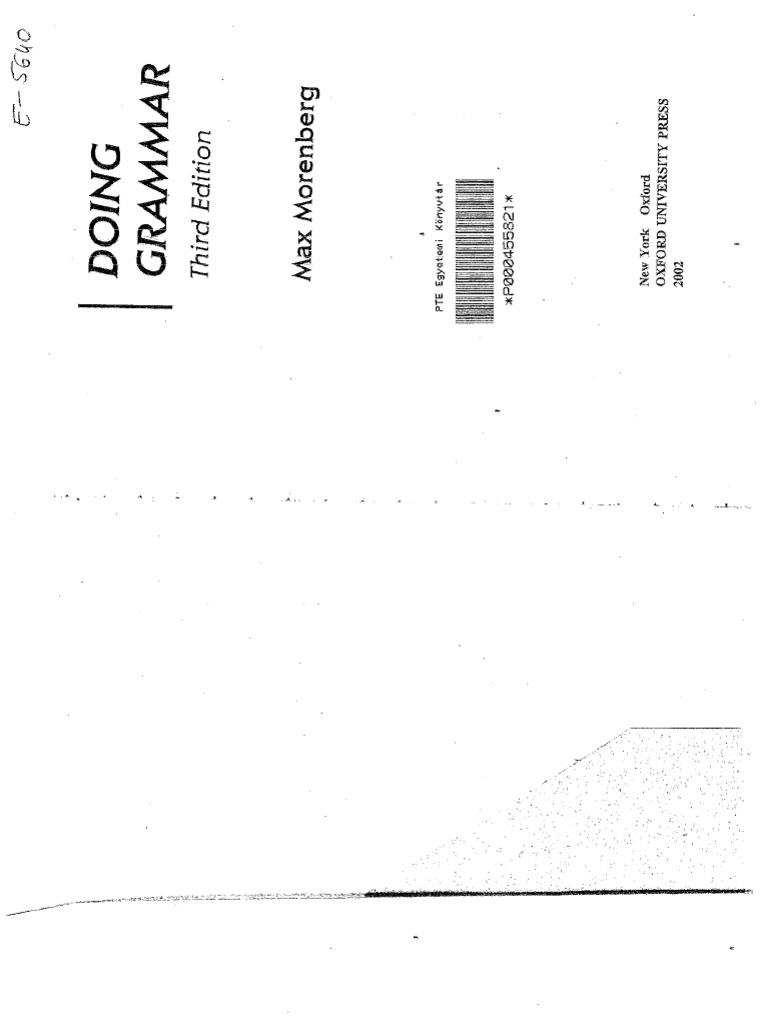 Doing Grammar 1 | PDF