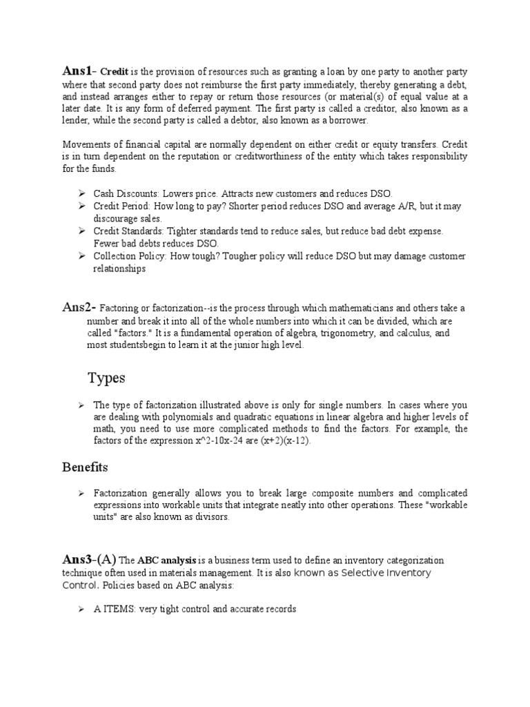 Working Capital Requirements for Banks | PDF | Credit (Finance ...