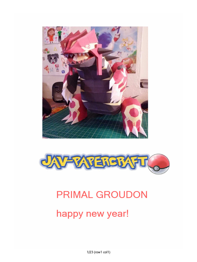 Primal Groudon Shiny | PDF