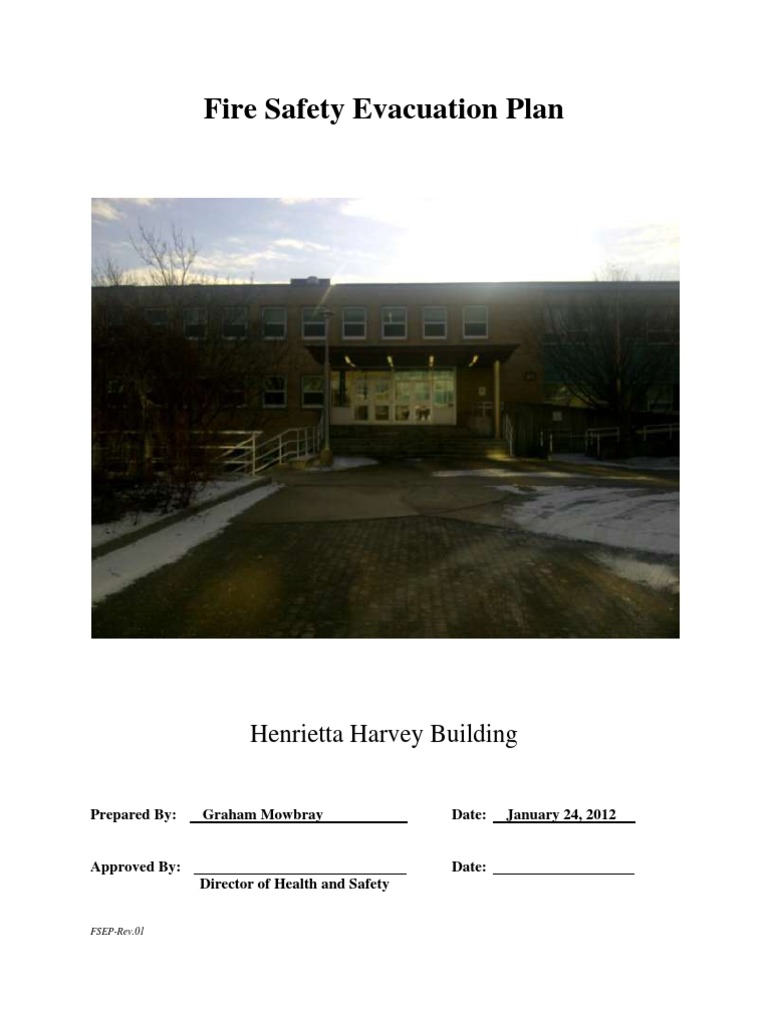 Fire Safety Plan HH Building 2 | PDF | Dangerous Goods | Fire Safety