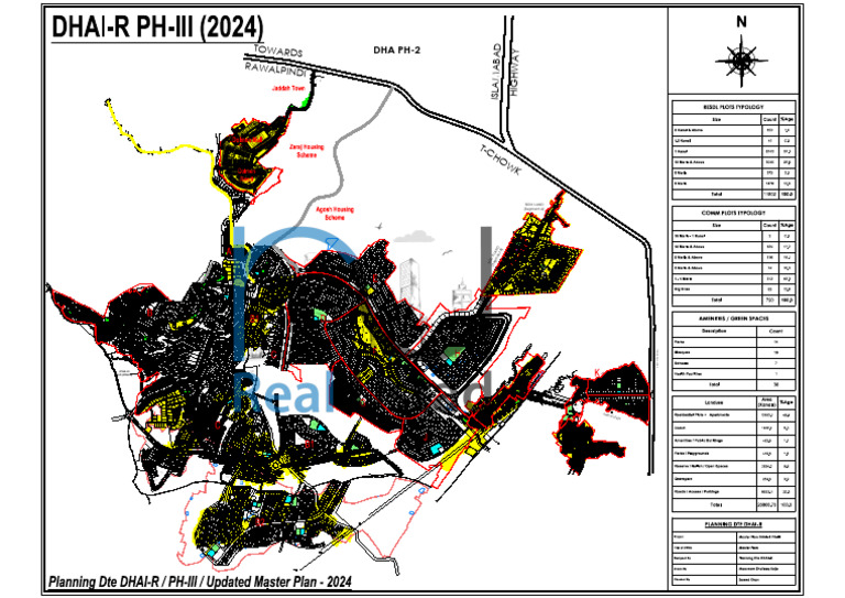 DHA Phase 3 Maps for Islamabad and Lahore | PDF