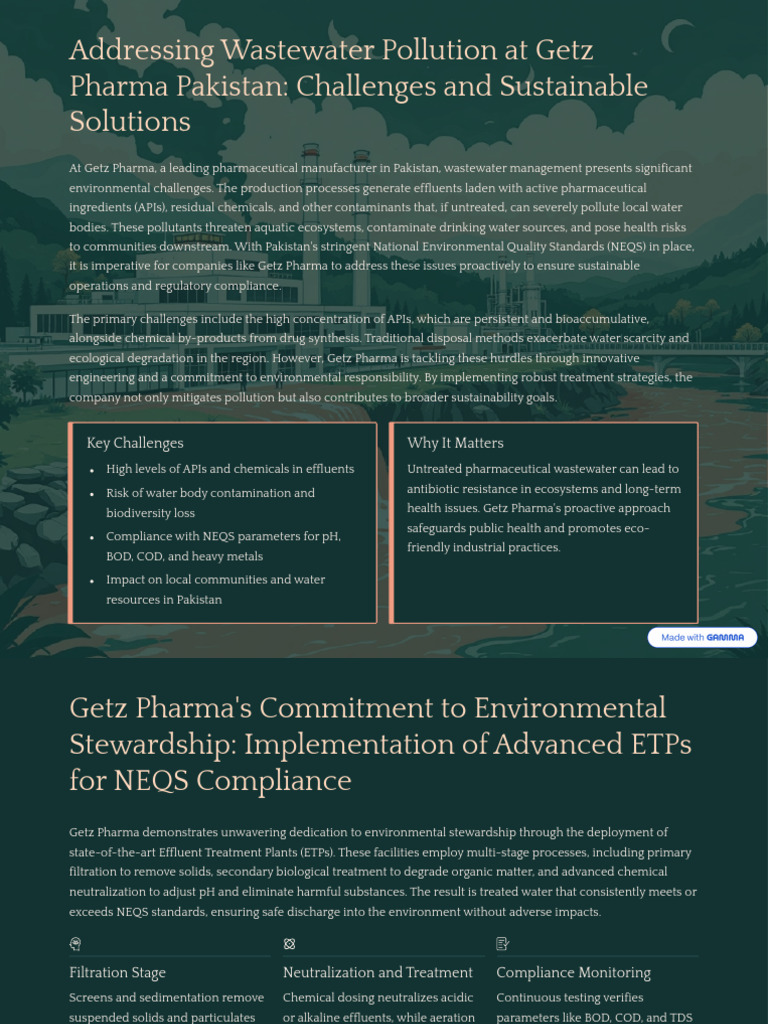 Wastewater Pollution - , Assignment Irfan Ali | PDF | Sustainability ...