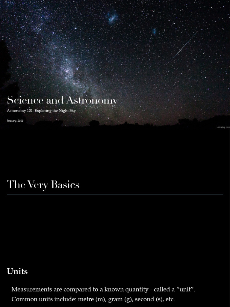 L1 - Science & Astronomy Introductory Lesson | PDF | Eclipse ...